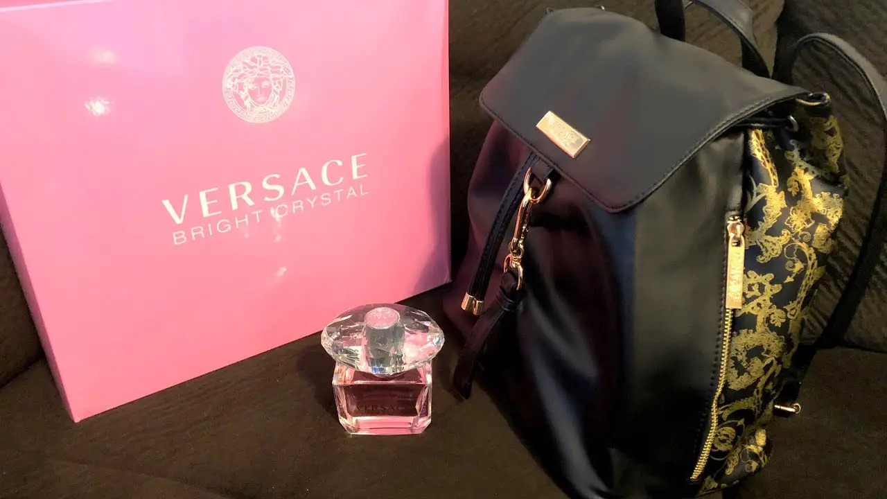 Versace Perfume with Free Backpack: A Luxurious Combination. - Grooming ...